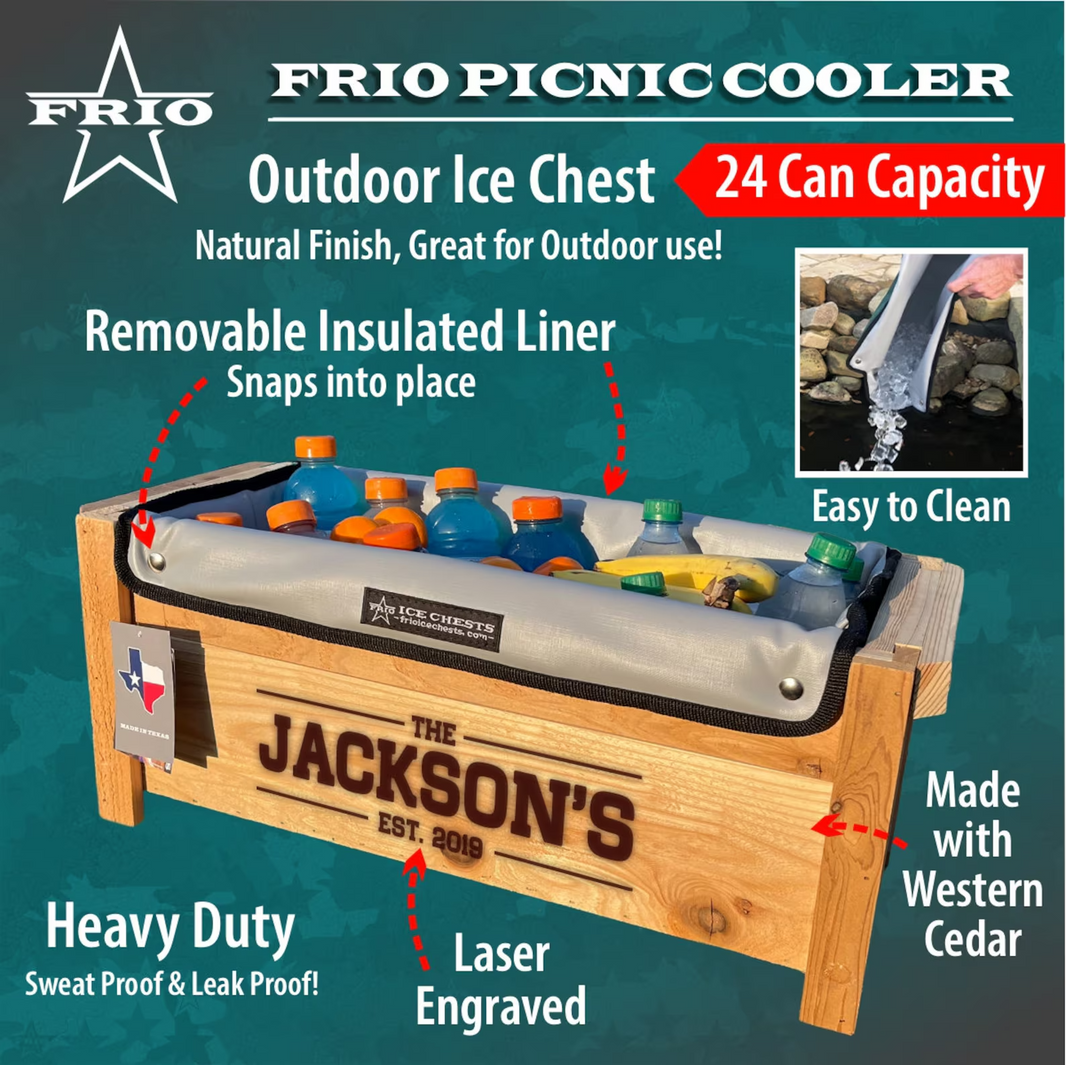Table top coolers – TX Cedar Works
